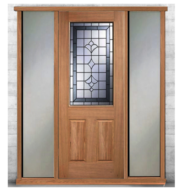 Green Tree Doors Vestibule Frame - Red Hardwood
